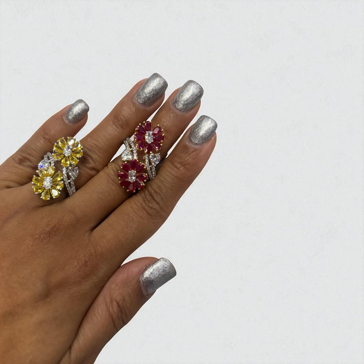 Flower Ring – ZEYA LUXE JEWELS